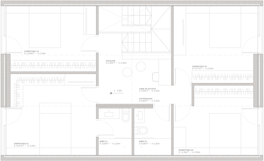 Casa prefabricada 4 habitaciones 3 baños · 180m2 | The Corten